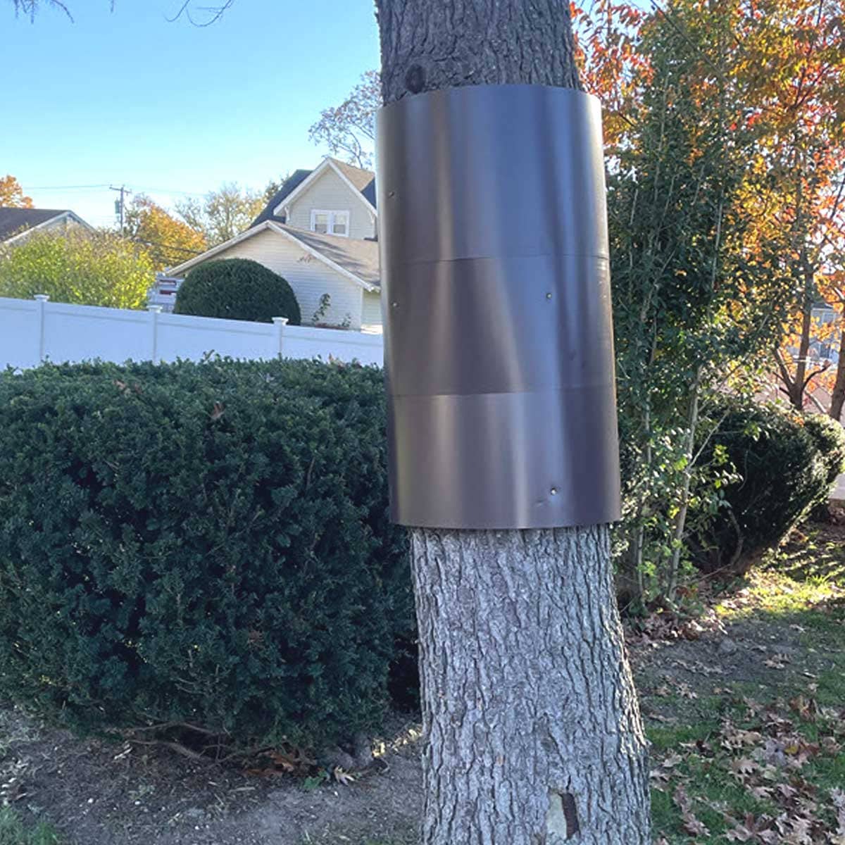 Cat & Animal Tree Guard Baffle Metal Flashing Kit - Etsy