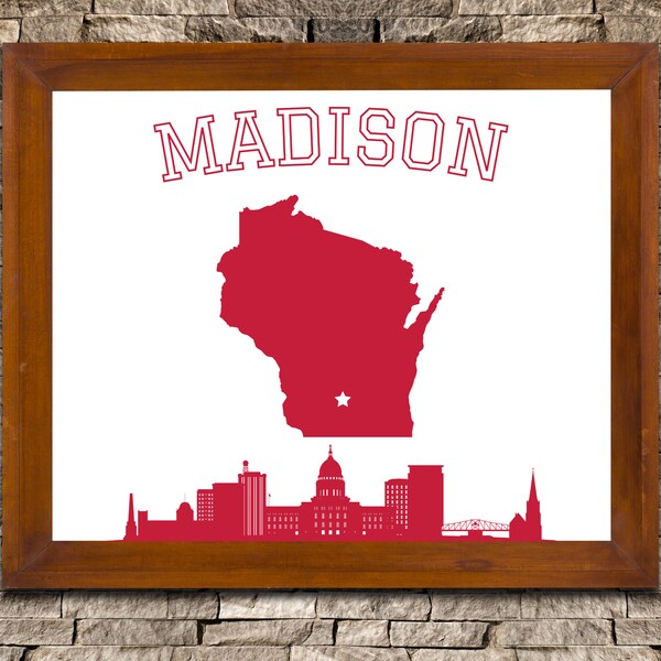 Wisconsin Svg - Etsy