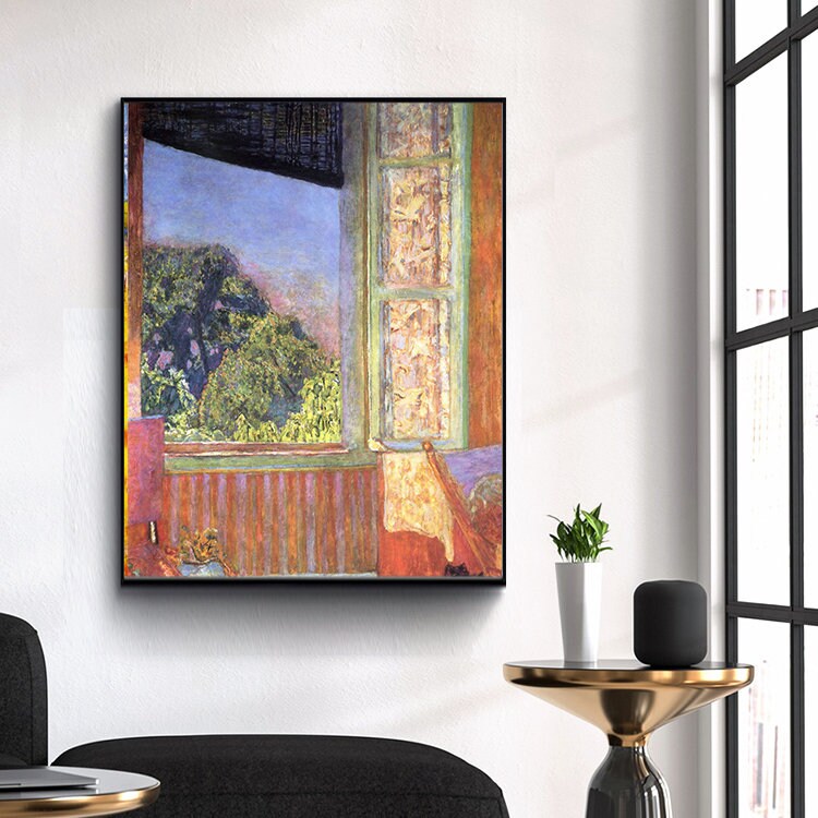 The-open-window-pierre Bonnard,home Office Decor,fine Art Poster,canvas ...
