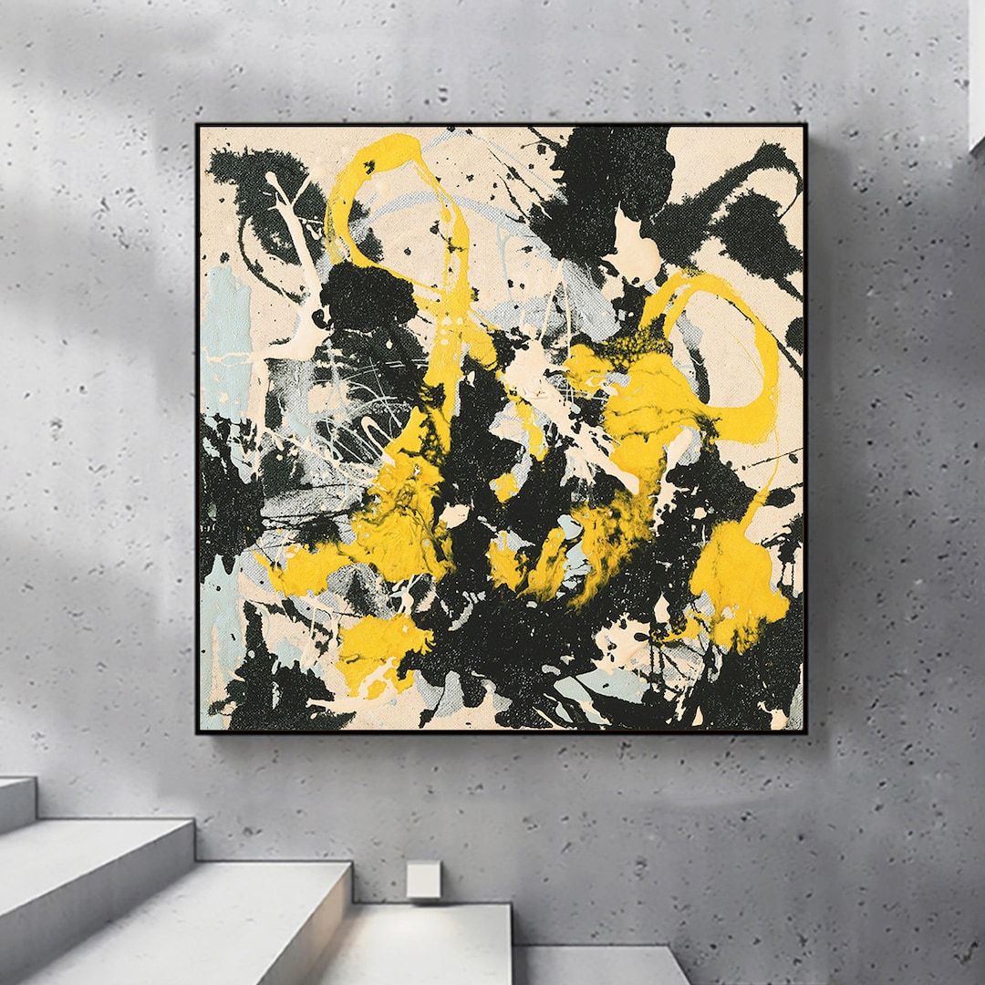 Number 22-jackson Pollock,home Office Decor,fine Art Poster,abstract ...
