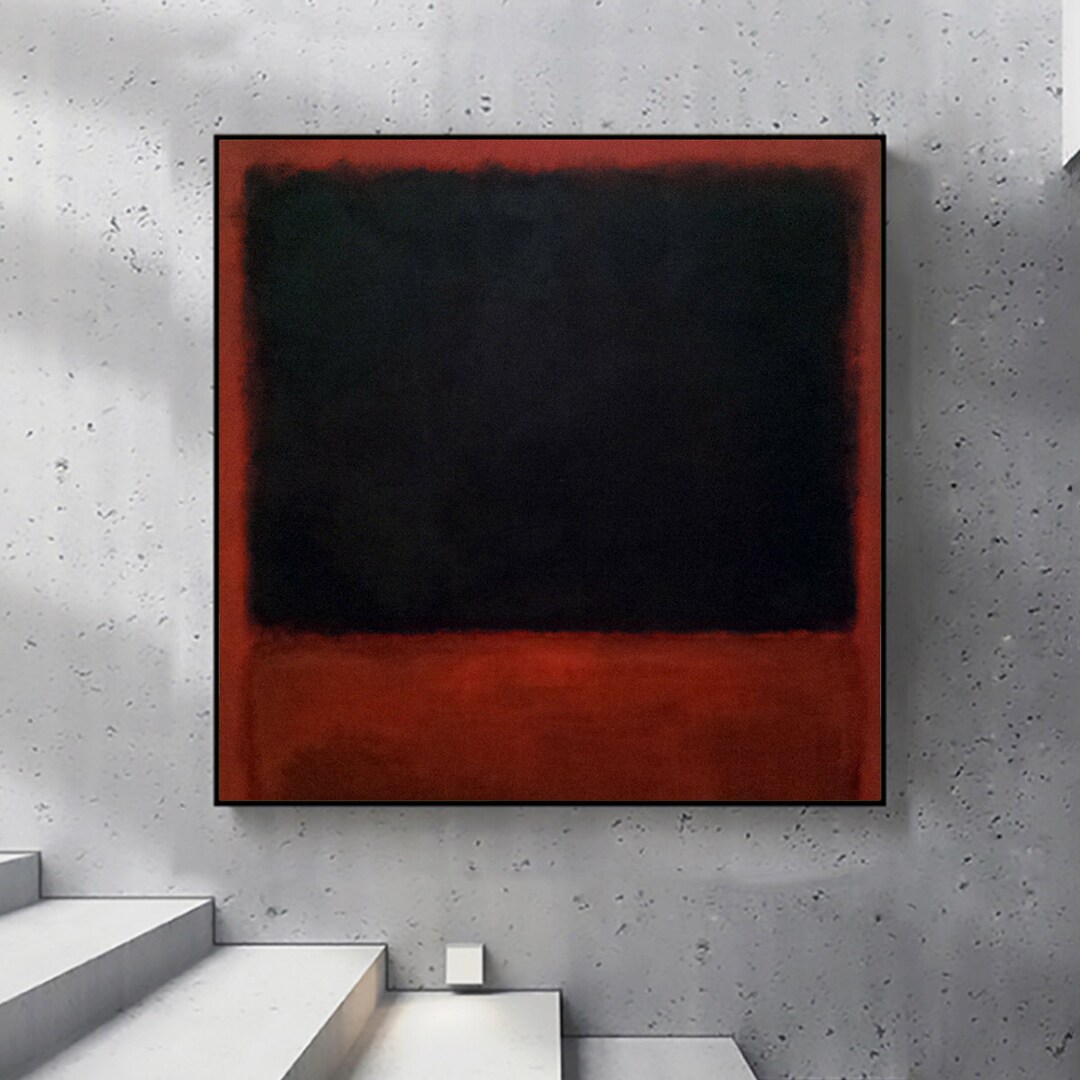 Pompidou Centre Paris -mark Rothko,rothko Art Poster,home Office Decor ...