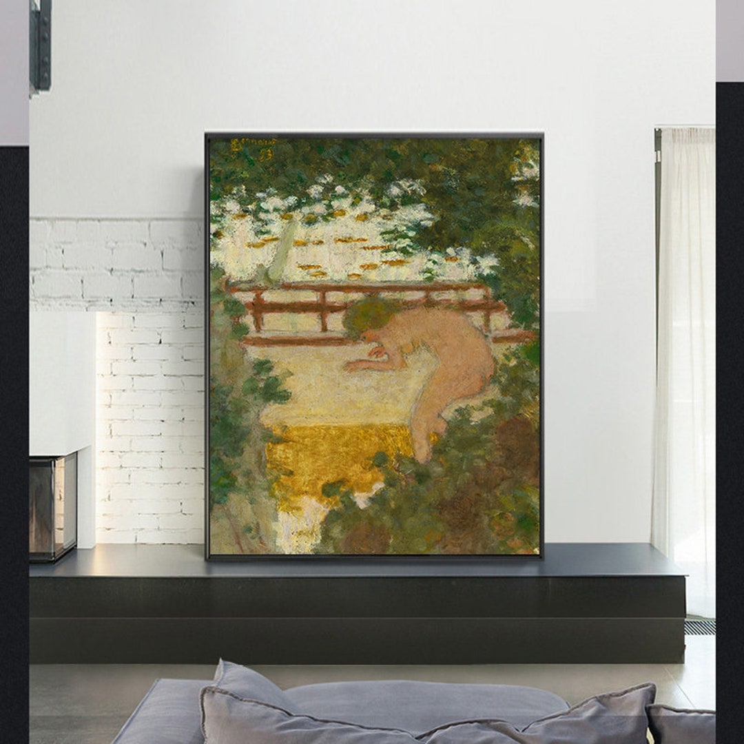 LA Baignade-pierre Bonnard,home Office Decor,fine Art Poster,canvas Art ...