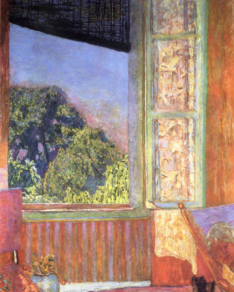 The-open-window-pierre Bonnard,home Office Decor,fine Art Poster,canvas ...