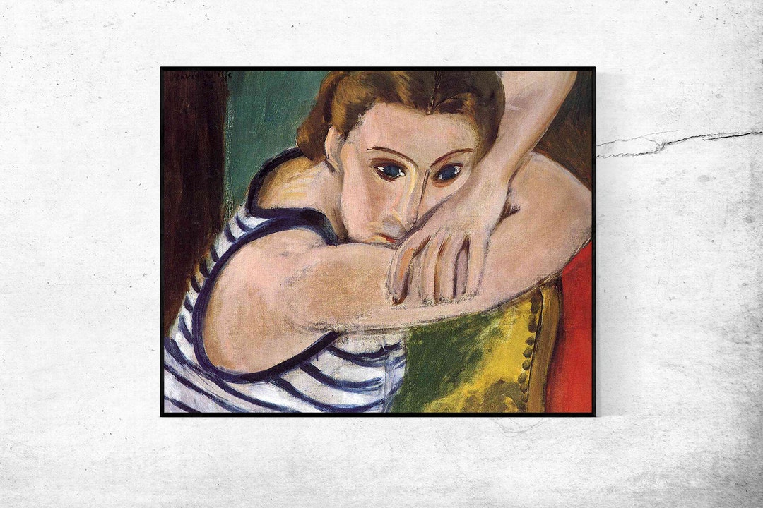 Blue Eyes-henri Matisse,matisse Poster,giclee Print,expressionism ...