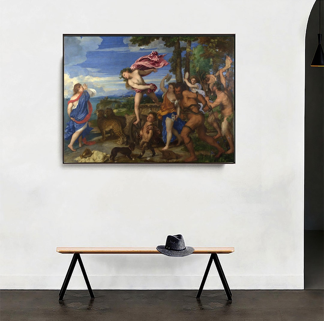 Bacchus and Ariadne - Titian-famous Painting,home Office Decor,giclee ...