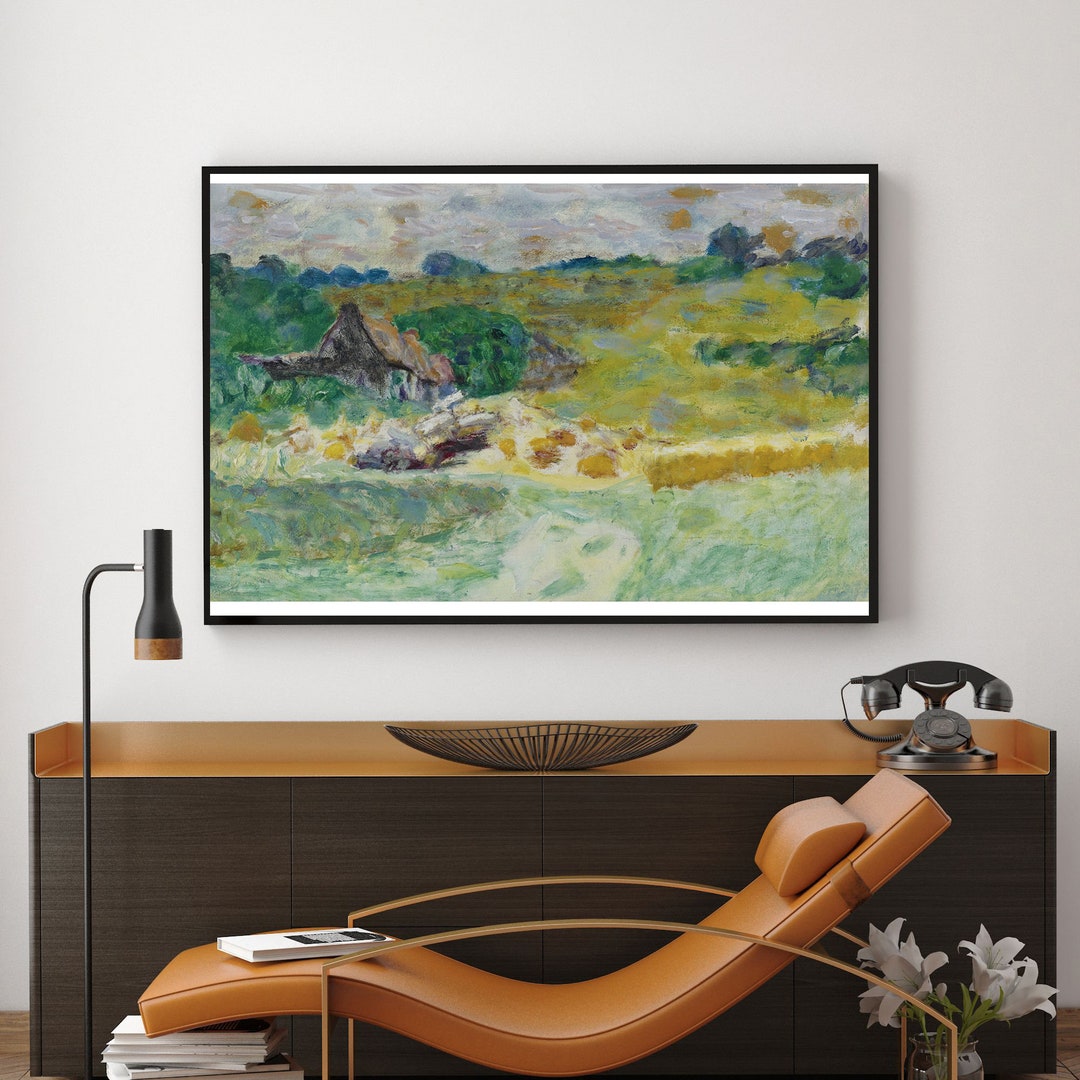 PAYSAGE DE Normandie-pierre Bonnard,home Office Decor,fine Art Poster ...