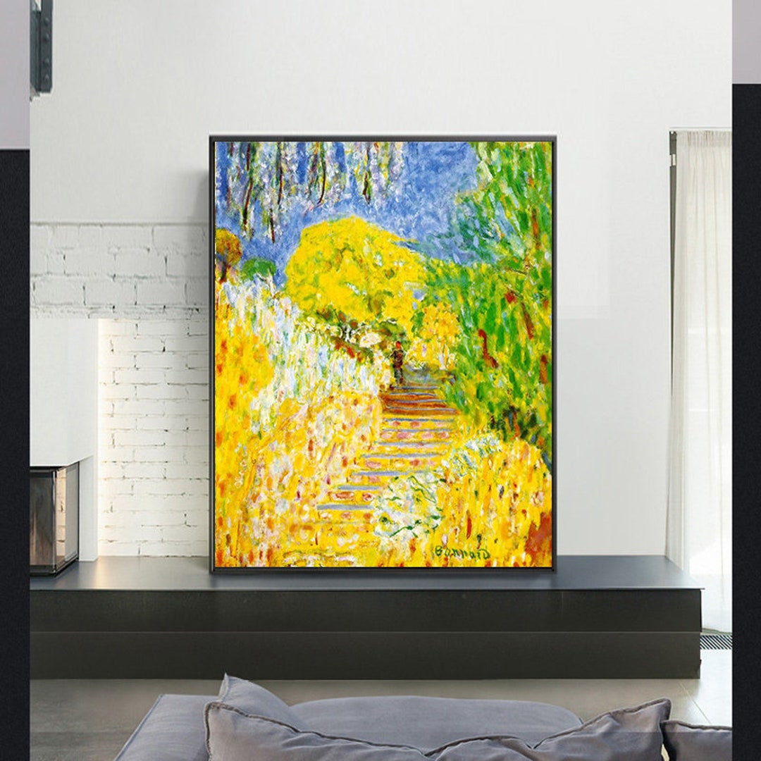 The-garden-steps-pierre Bonnard,home Office Decor,fine Art Poster ...