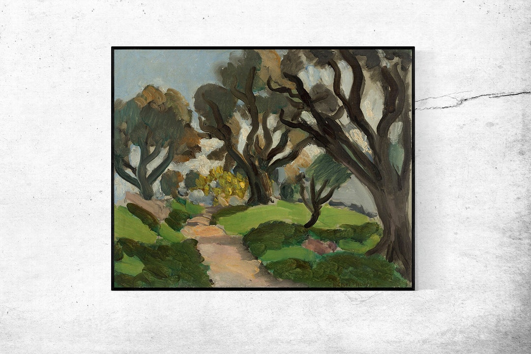 Landscape, 1918-henri Matisse,matisse Poster,fine Art Giclee Print ...