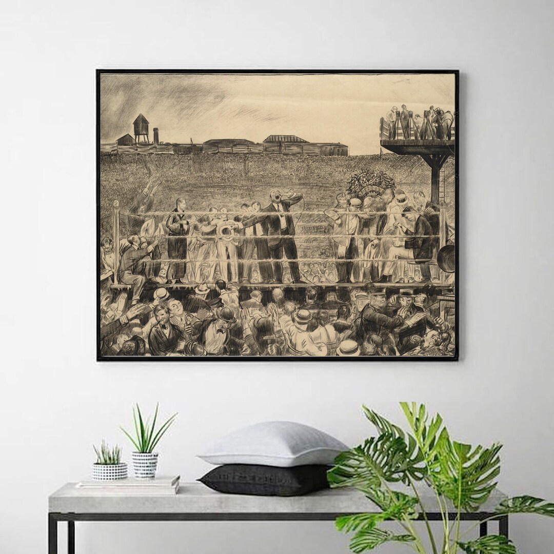 Carpentier-george Wesley Bellows,home Office Decor,fine Art Poster ...