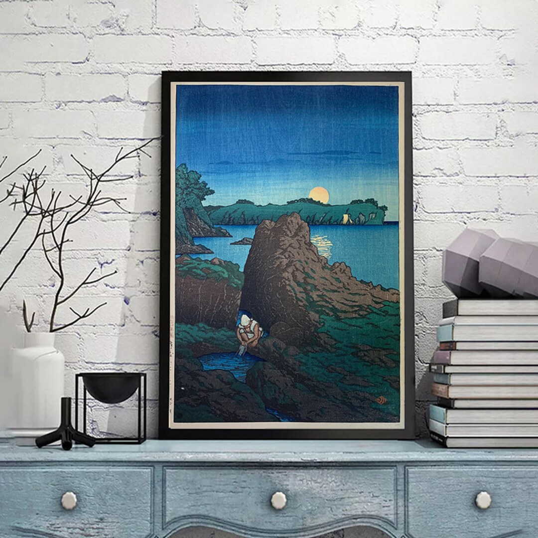 Sado Ogi No Minato-kawase Hasui,home Office Decor,kawase Hasui Print ...