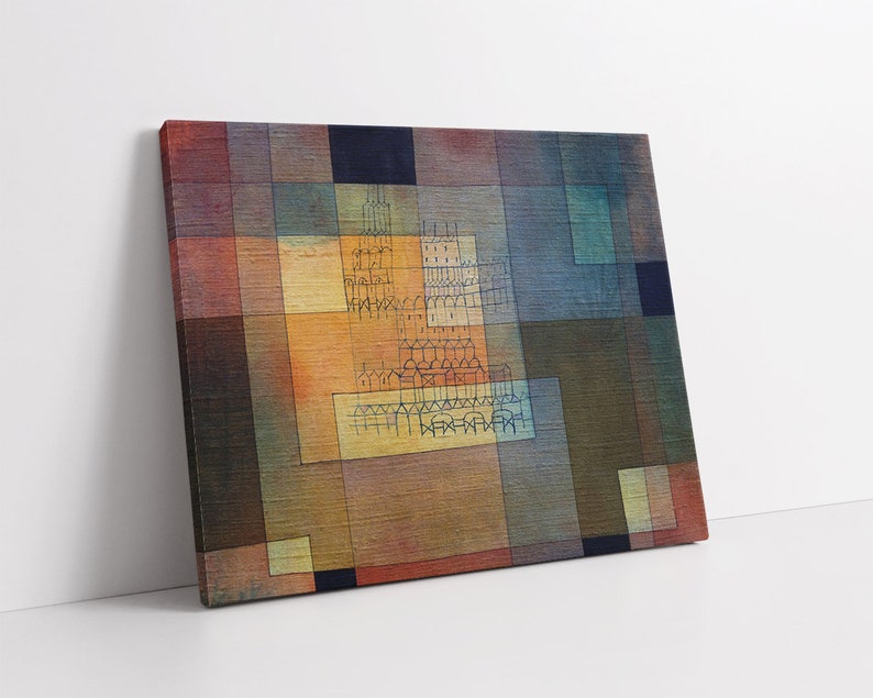 Polyphonic Architecture (1930)-paul Klee, Abstract Art Poster ...