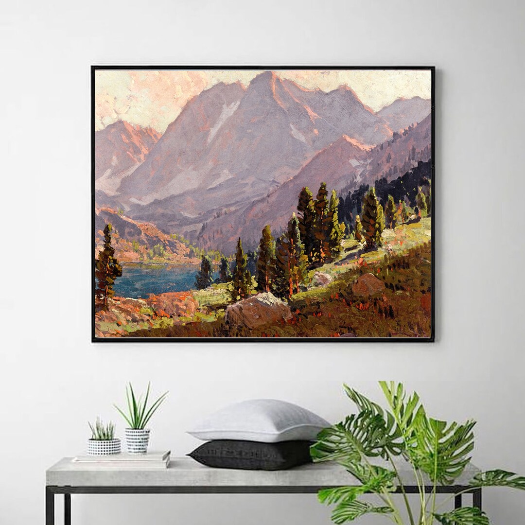 View at Sabrina Lake-edgar Alwin Payne,art Prints,home Office Decor ...