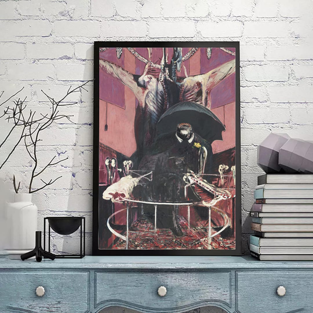 Francis Bacon Painting 1946-francis Bacon,home Office Decor,modern Wall ...