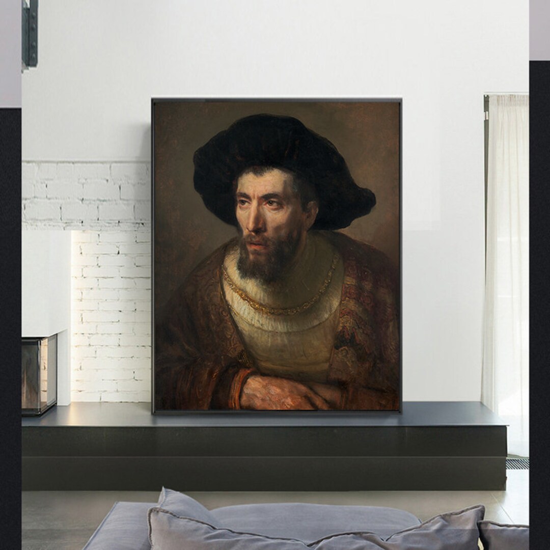 The Philosopher, 1653-rembrandt,home Office Decor,reproduction of a ...