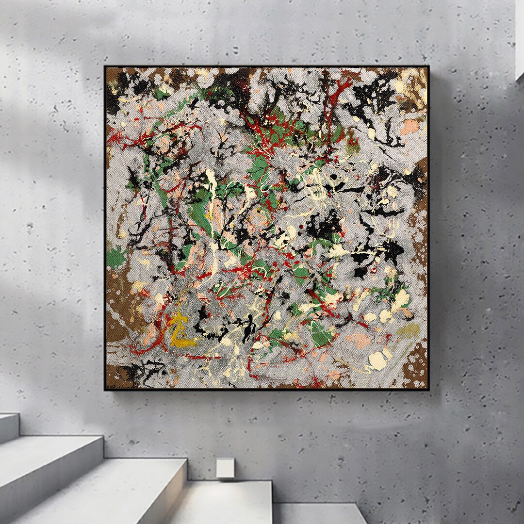 Number 21-jackson Pollock,home Office Decor,fine Art Poster,abstract ...