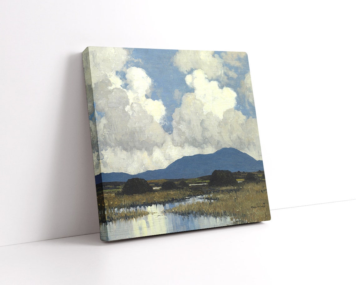 A Showery Day on the Bog, 1941-paul Henry，office ,realism,post ...