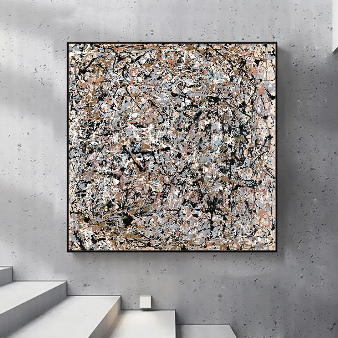 Composition-jackson Pollock,home Office Decor,fine Art Poster,abstract ...