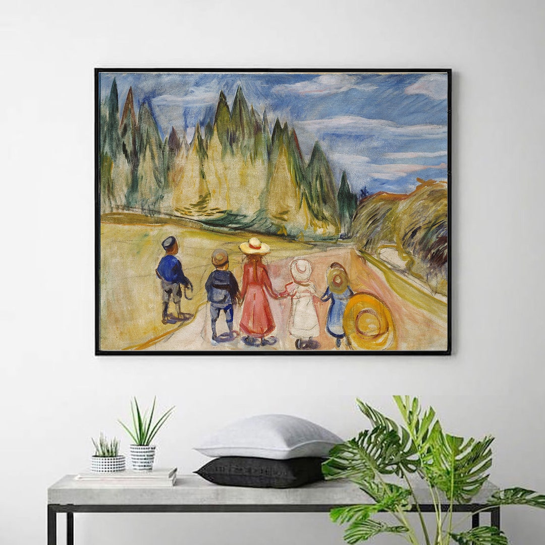 The Fairytale Forest-edvard Munchoffice - Etsy