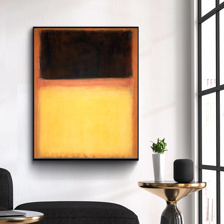 Mark Rothko No.9-mark Rothkorothko Art Posterhome Office - Etsy