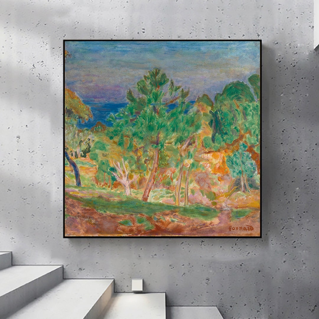 BORDS DE Seine-pierre Bonnard,home Office Decor,fine Art Poster,canvas ...