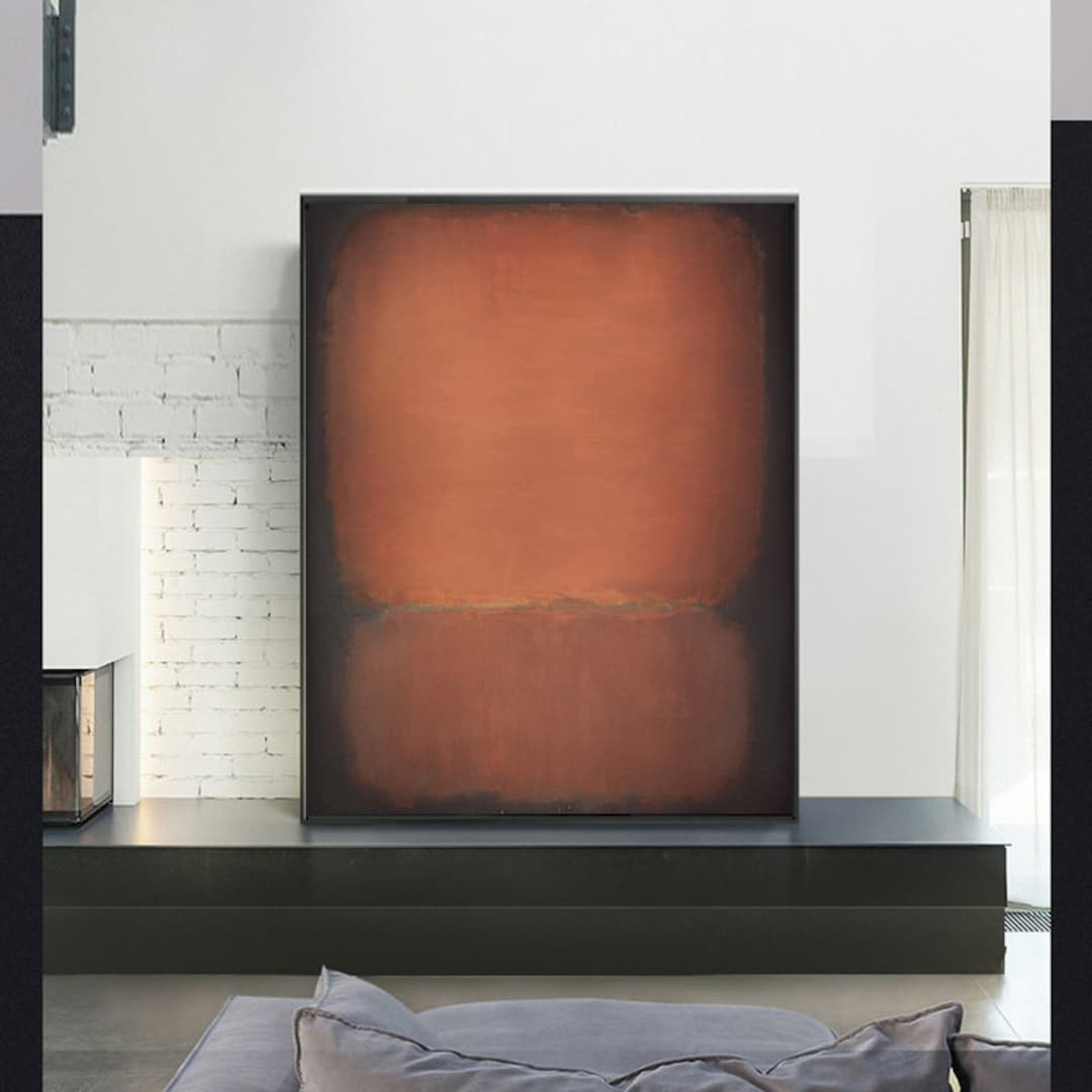 No 10, 1958-mark Rothko,rothko Art Poster,home Office Decor,modern Wall ...