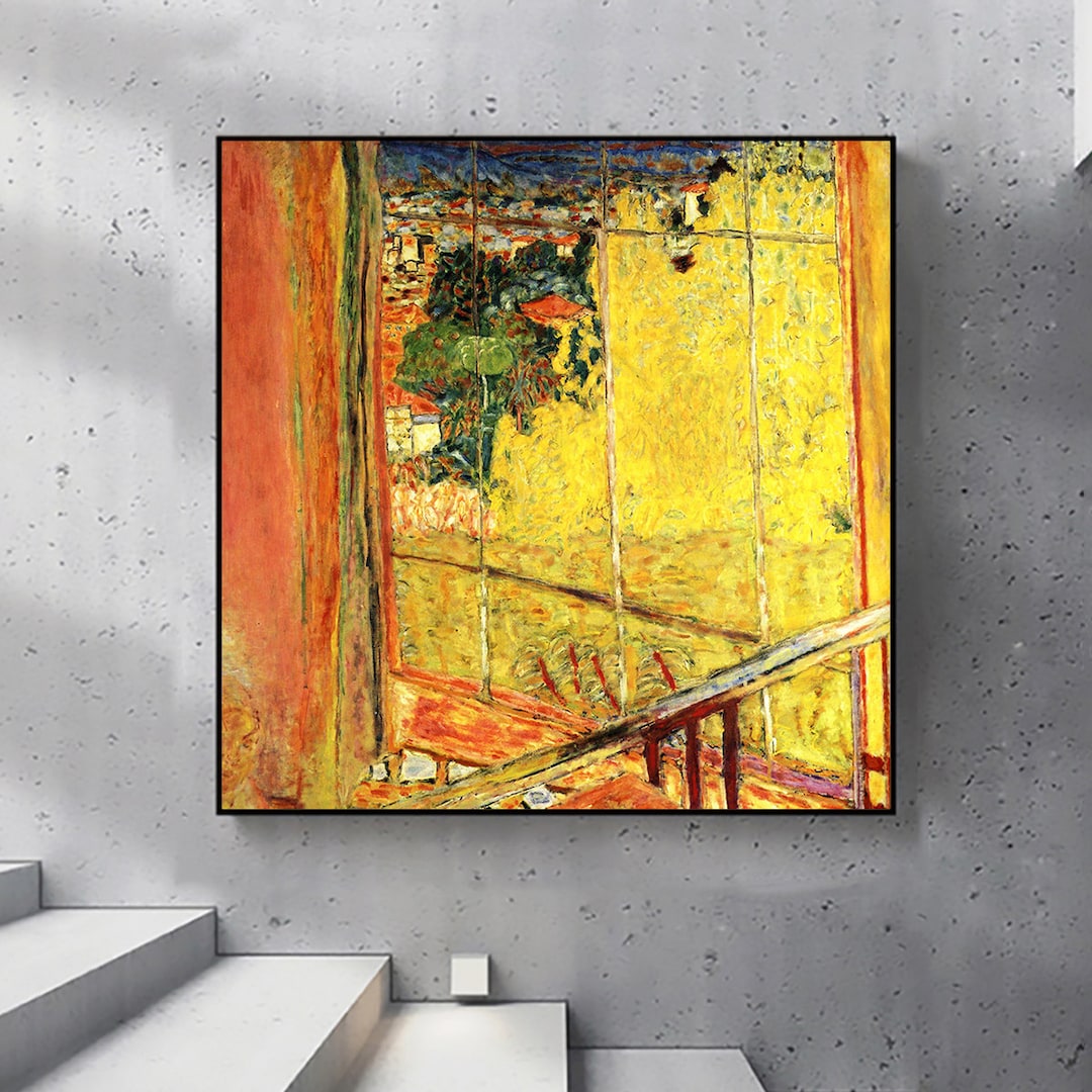 The-workshop-with-mimosa-pierre Bonnard,office Decor,fine Art Poster ...