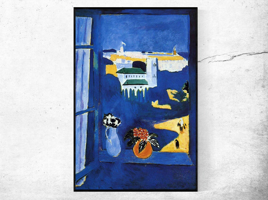 Landscape Viewed From a Window-henri Matisse,home Decor,matisse Poster ...