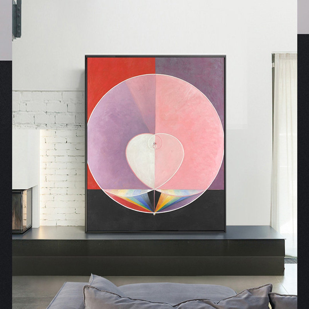 Doves-hilma Af Klint,home Office Decor,abstract Art Poster,canvas Art ...