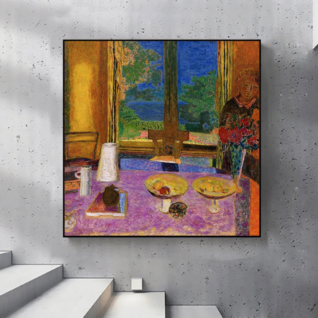 Dining Room on the Garden-pierre Bonnard, Office Decor,fine Art Poster ...