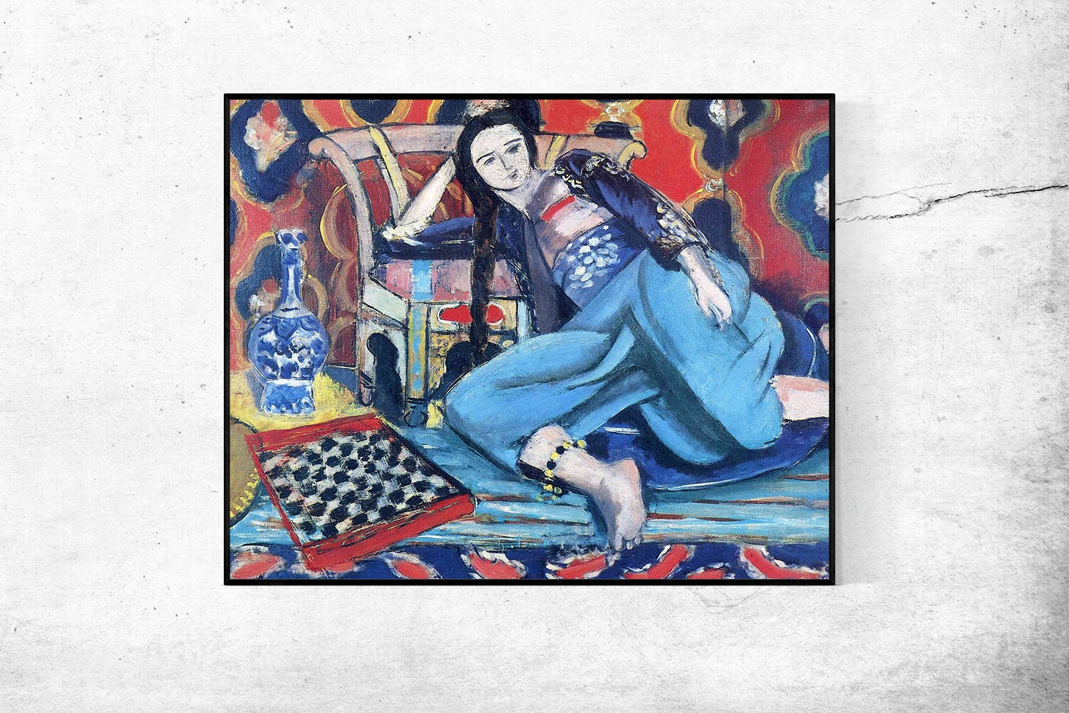 Odalisque With a Turkish Chair-henri Matisse,matisse Poster,giclee ...