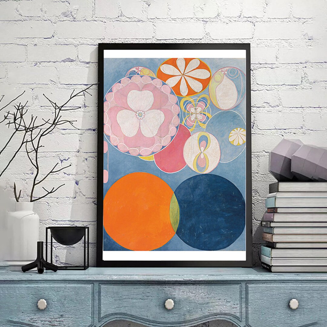 The_ten_biggest-hilma Af Klint,home Office Decor,abstract Art Poster ...
