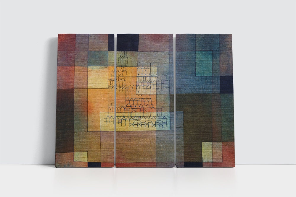 Polyphonic Architecture (1930)-paul Klee, Abstract Art Poster ...