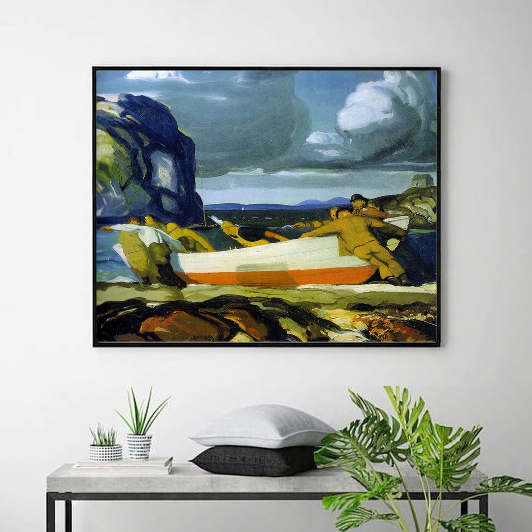 The_big_dory-george Wesley Bellows,home Office Decor,fine Art Poster ...