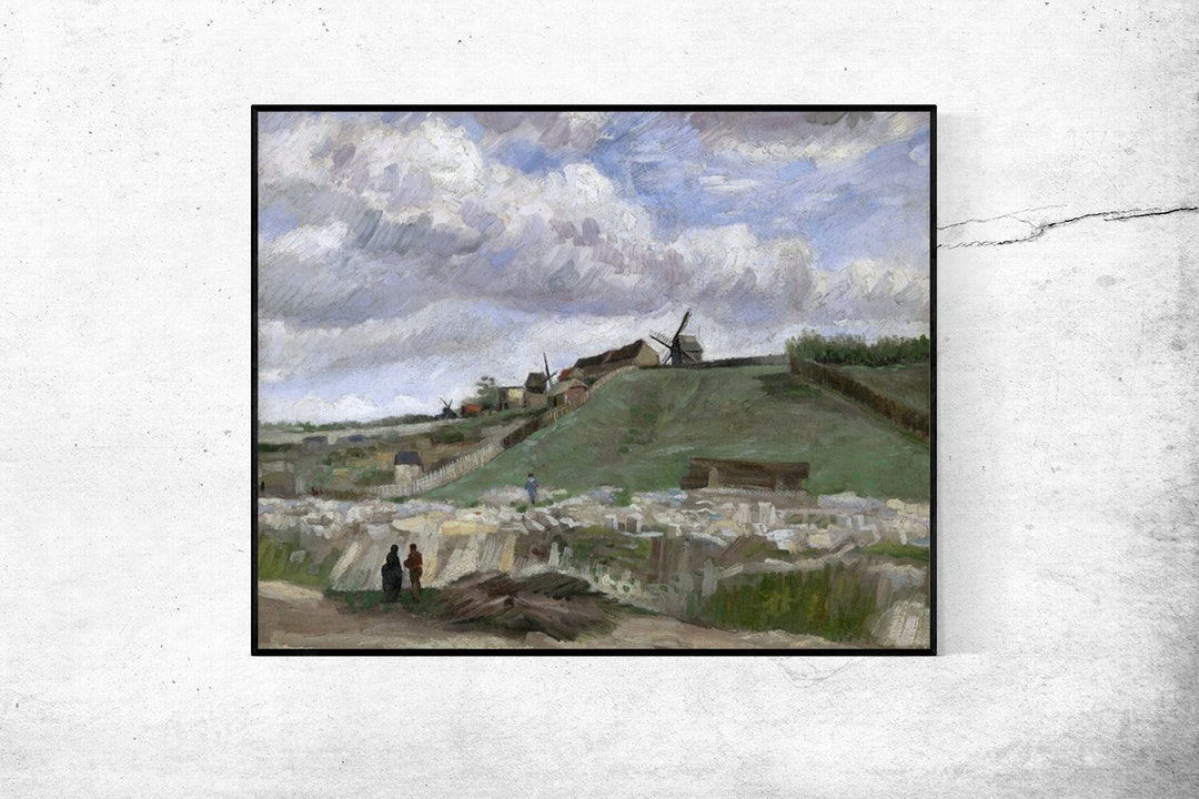 The Hill Of Montmartre With Stone Quarry