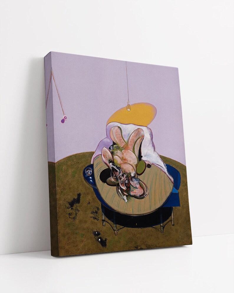 Lying Figure, 1969-francis Bacon,home Office Decor,modern Wall Decor ...