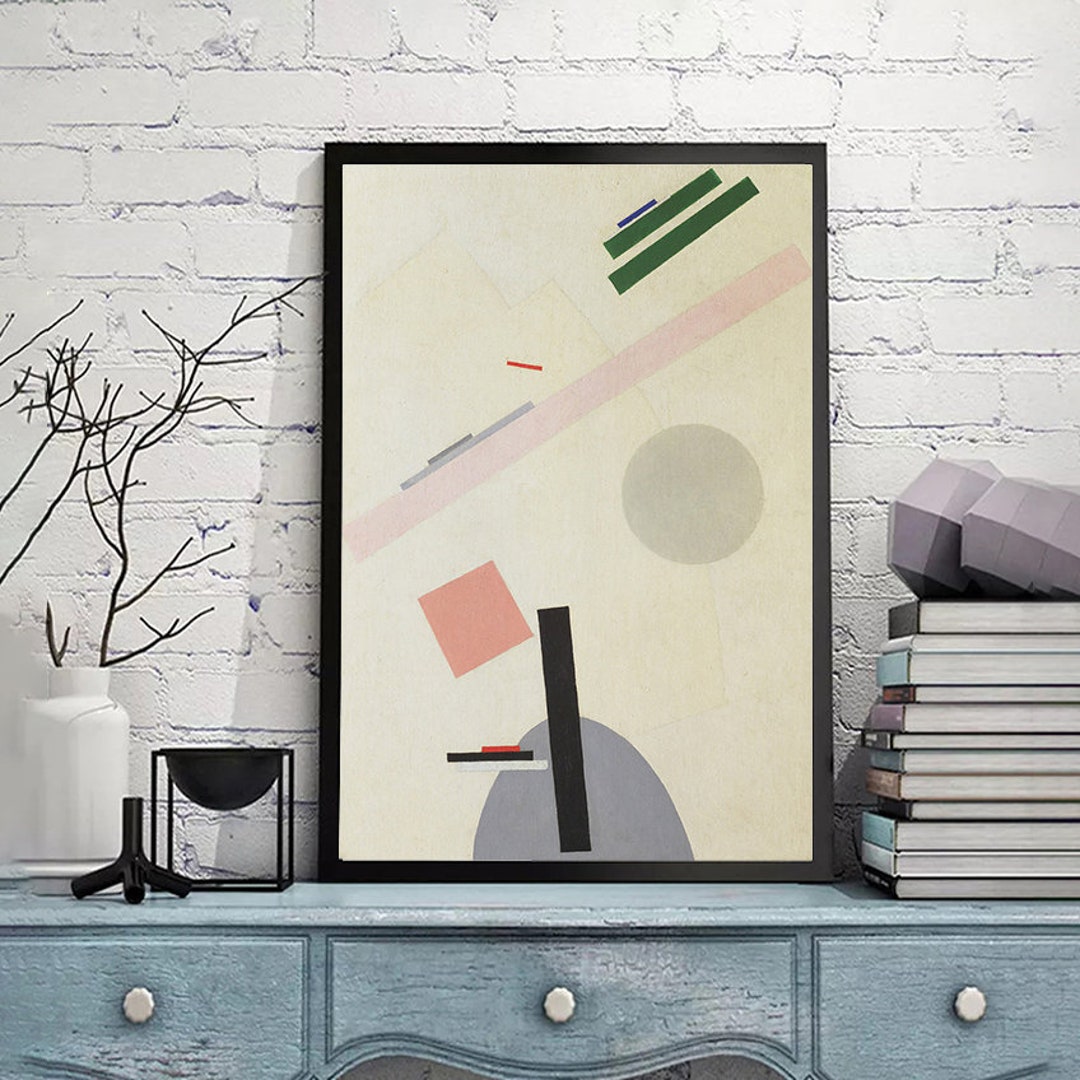 Suprematist Painting-kazimir Malevich,home Decor,suprametism,gift Idea ...
