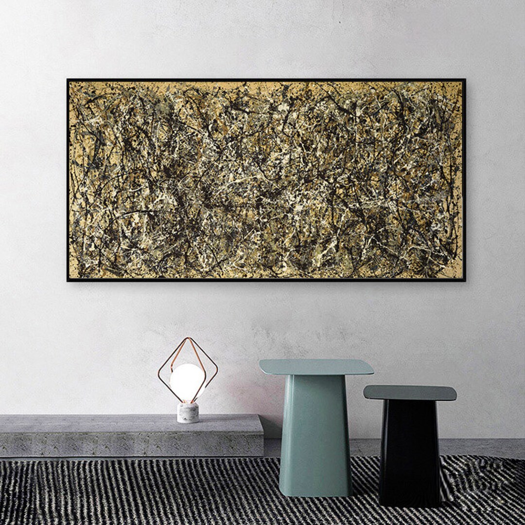 Number 31-jackson Pollock,home Office Decor,fine Art Poster,abstract ...