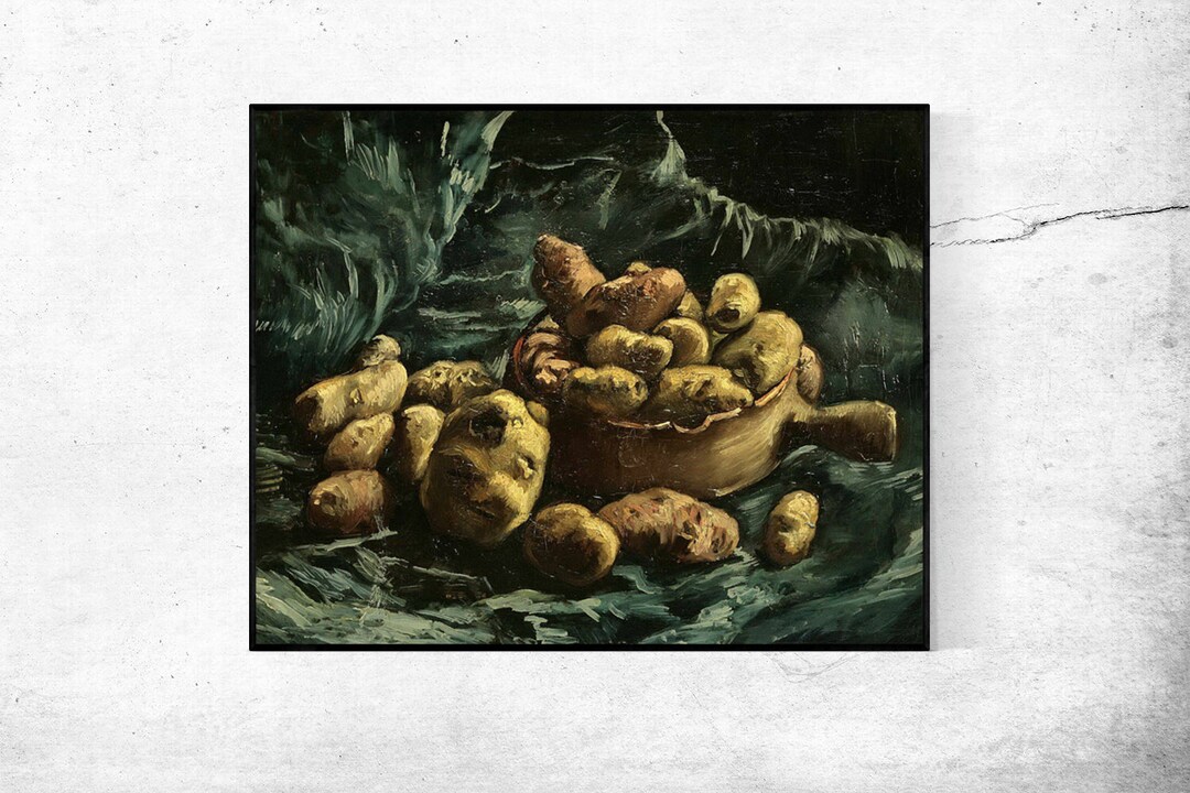 Still-life With Potatoes-vincent Van Goghhome - Etsy