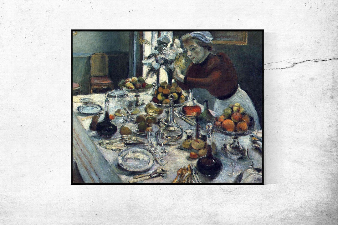 The Dinner Table-henri Matisse,home Office Decor,matisse Poster,giclee ...