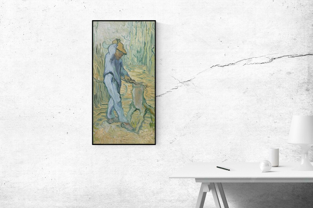 The Woodcutter-vincent Van Gogh,home Decor,realism,post-impressionism ...
