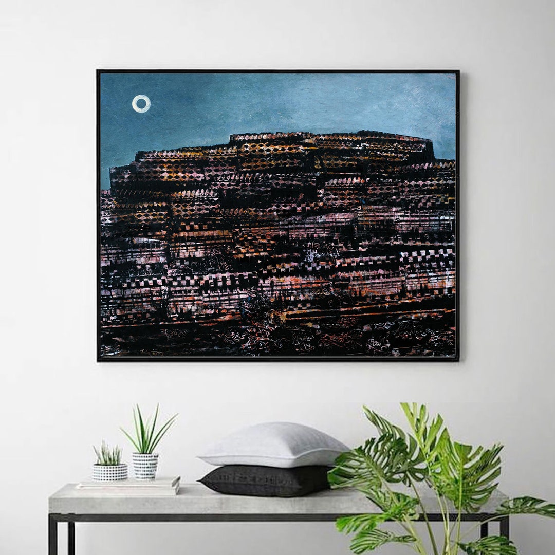 The Entire City-max Ernst ,home Office Decor,fine Art Poster,modern ...