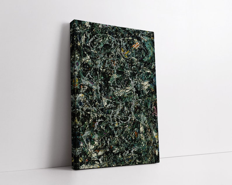 Full Fathom Five-jackson Pollock,office Decor,fine Art Poster,abstract ...