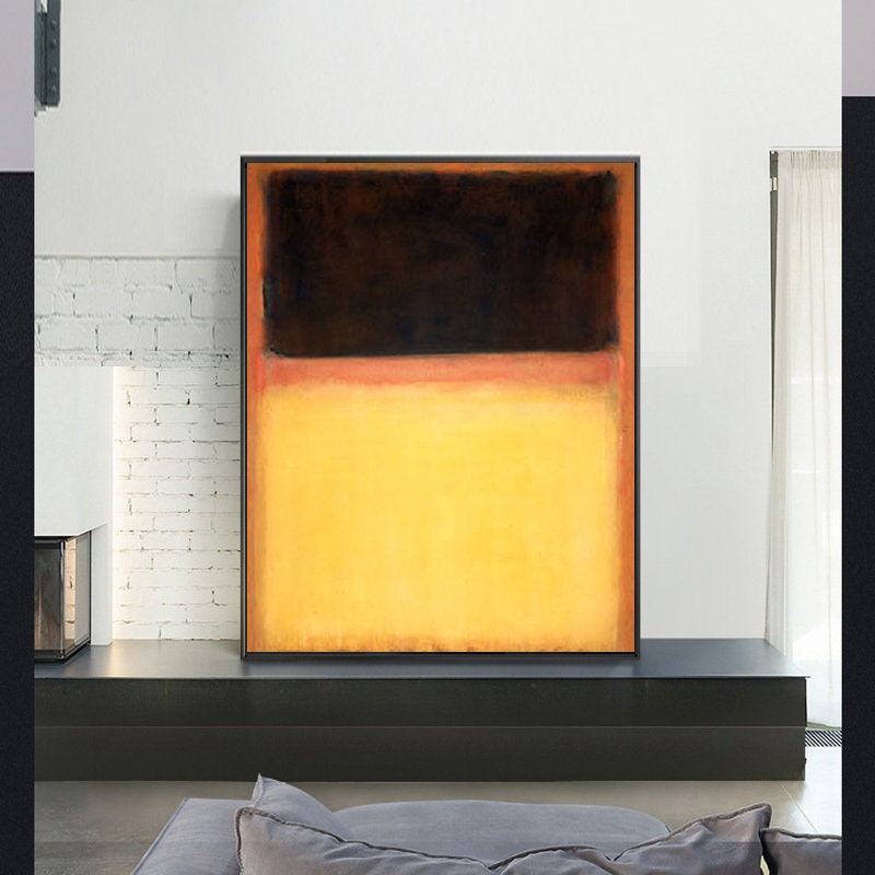 Mark Rothko No.9-mark Rothkorothko Art Posterhome Office - Etsy