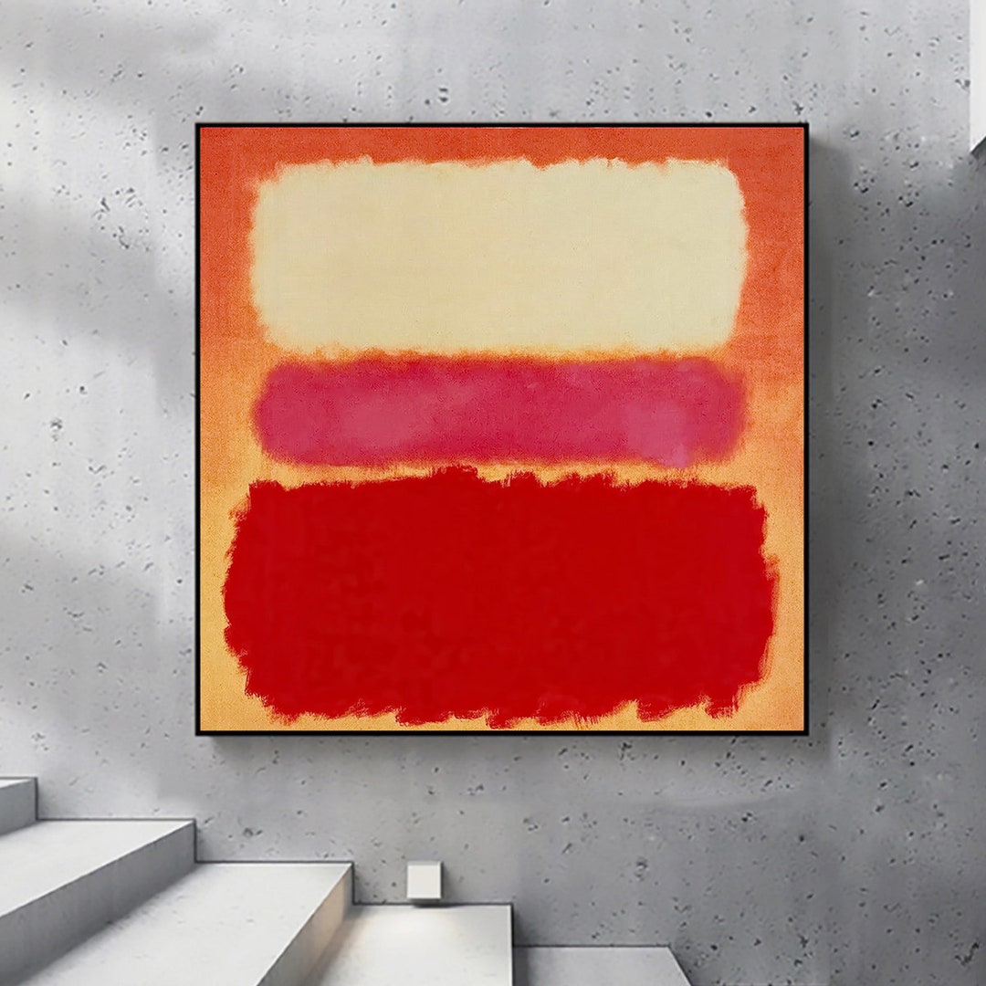 White-cloud-over-purple-mark Rothko,rothko Art Poster,home Office Decor ...