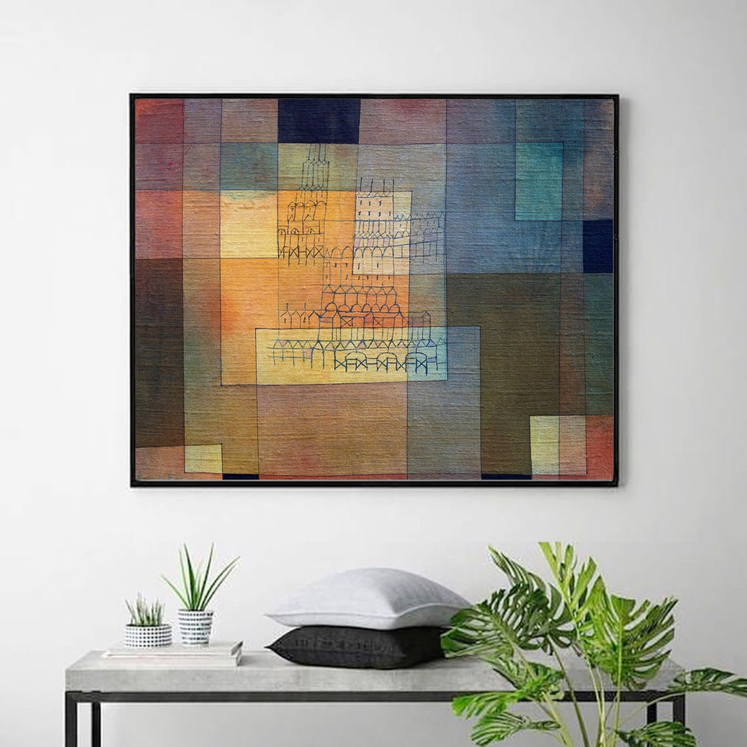 Polyphonic Architecture (1930)-paul Klee, Abstract Art Poster ...