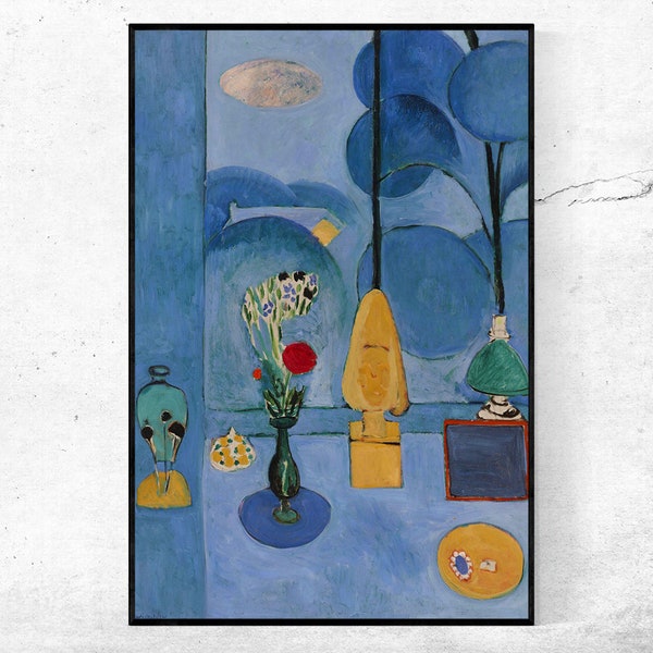 Henri Matisse the Blue Window - Etsy