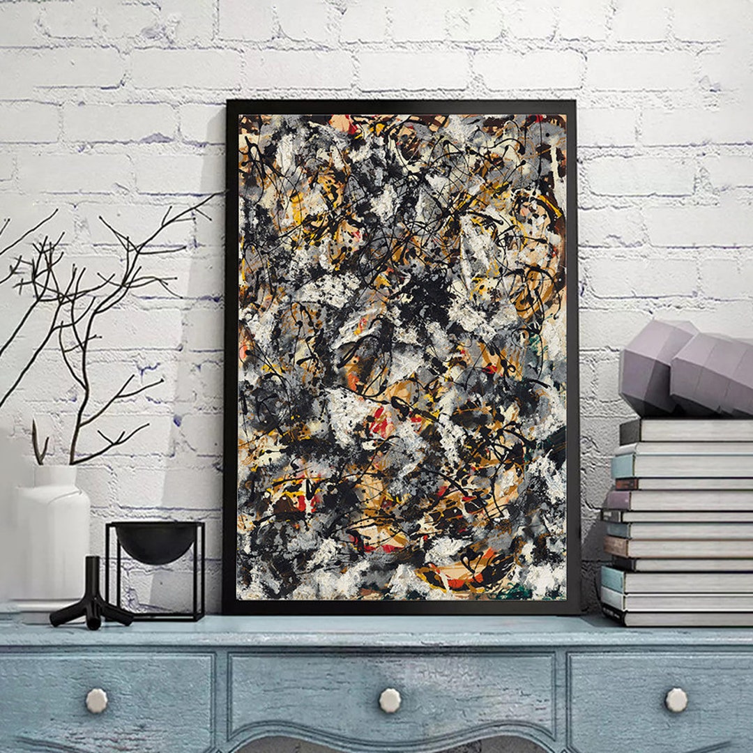 Composition-jackson Pollock,home Office Decor,fine Art Poster,abstract ...