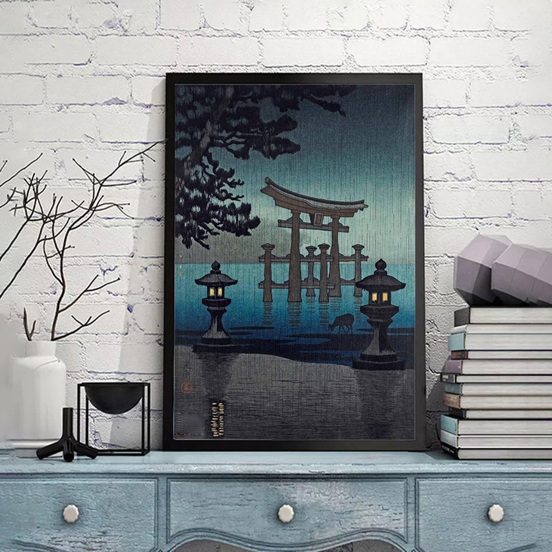 Vintage Japan Poster,japanese Fine Art Print,ukiyoe Art,woodblock ...