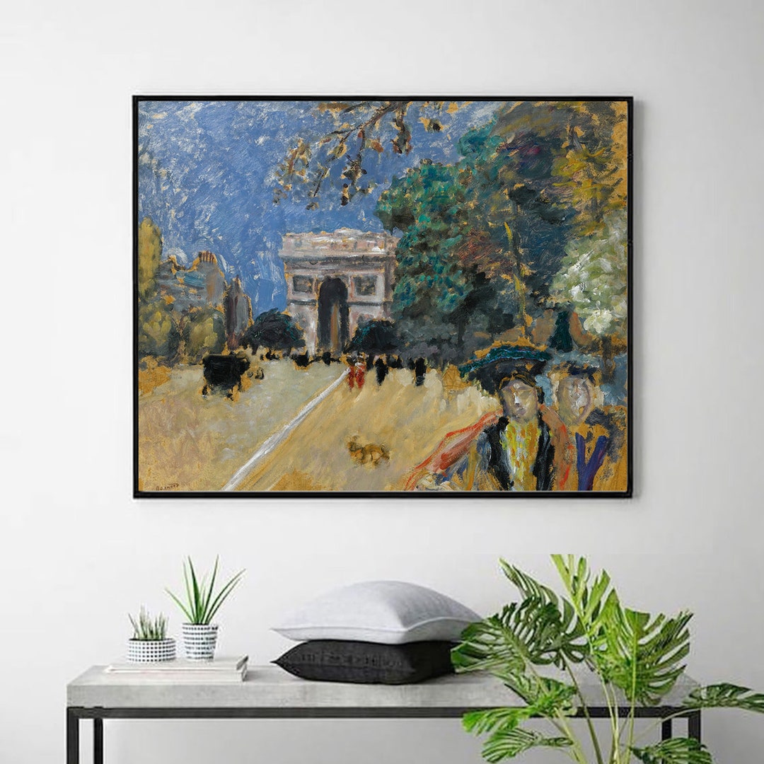 L'ARC DE Triomphe-pierre Bonnard,home Office Decor,fine Art Poster ...