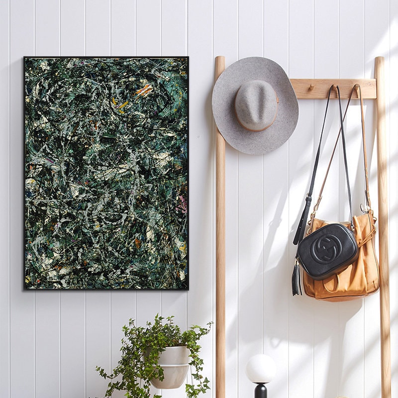 Full Fathom Five-jackson Pollock,office Decor,fine Art Poster,abstract ...